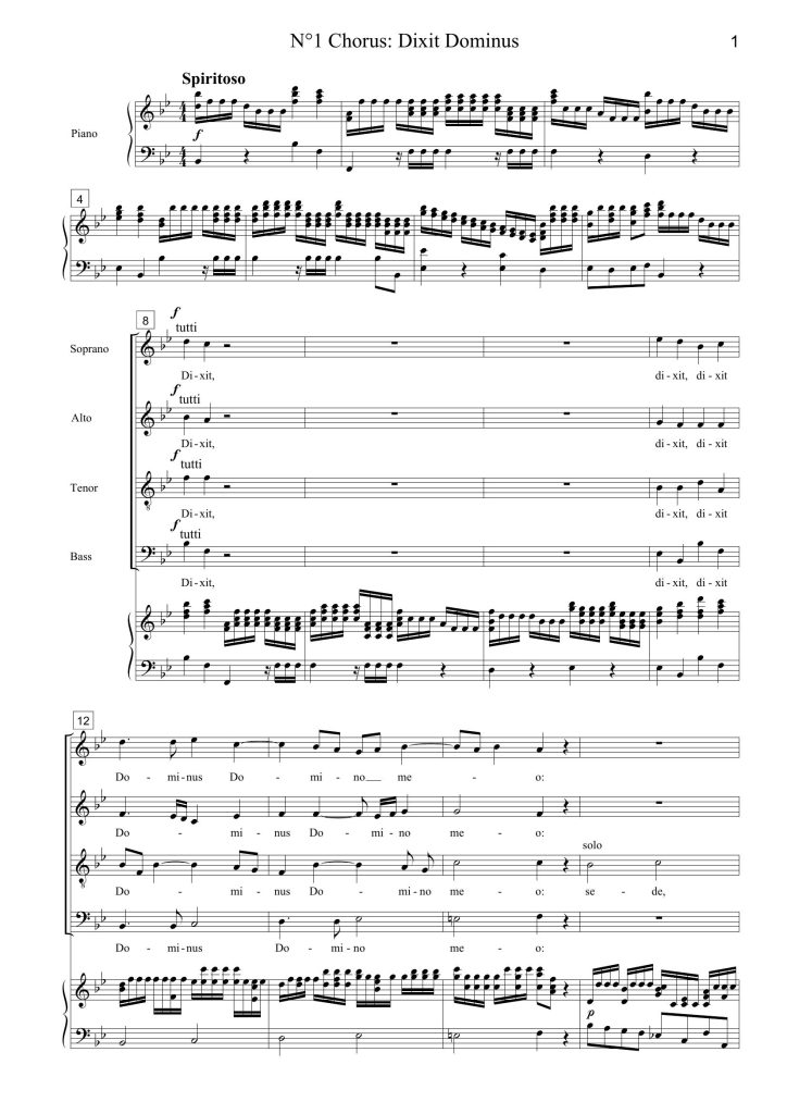La Passione, 2 Parts – Classical Vocal Reprints