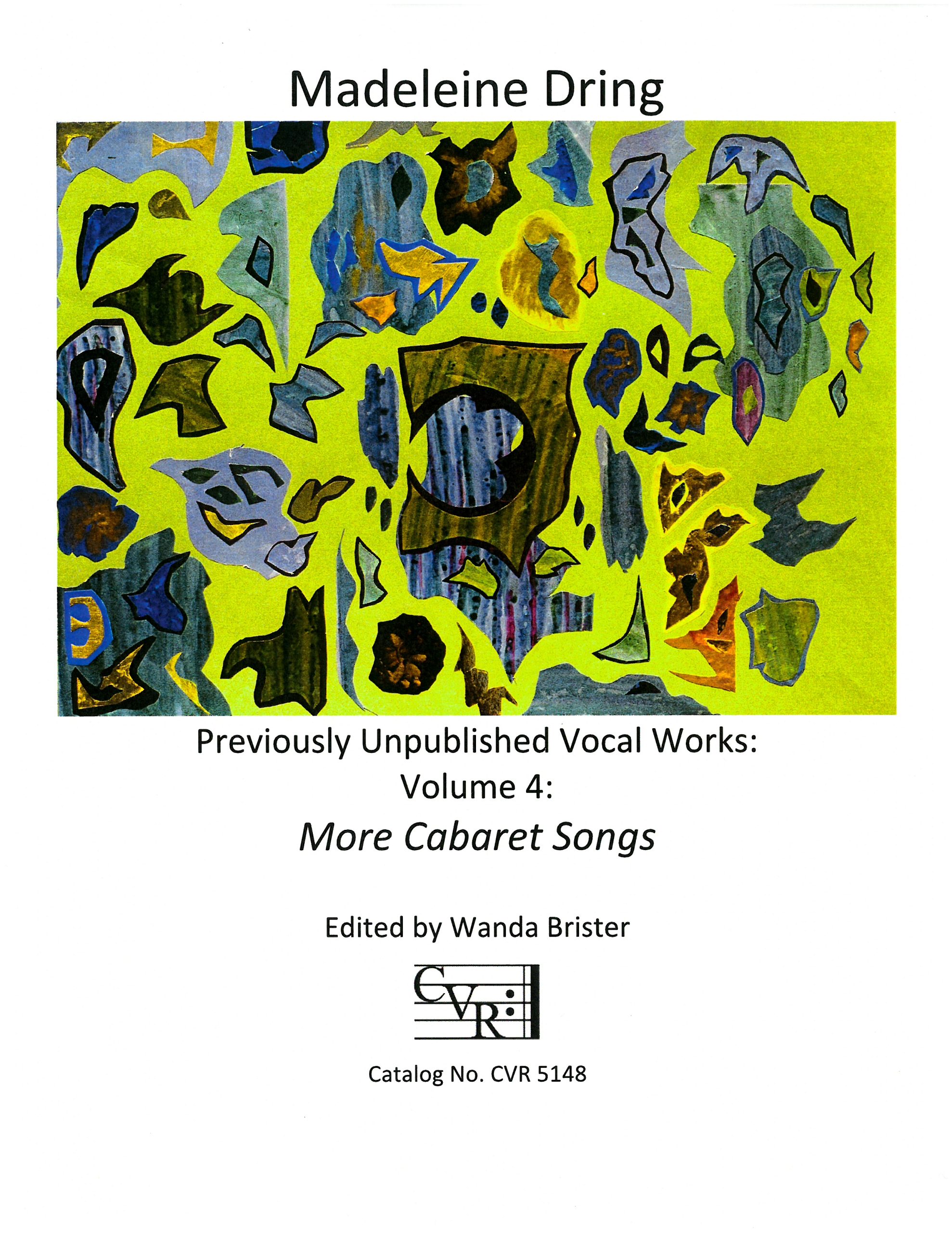 Volume 4 More Cabaret Songs – Classical Vocal Reprints